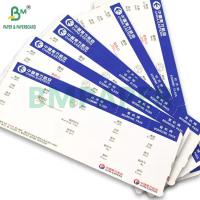 China 175g Custom Thermal Airline Flight Tickets Boarding Pass Paper 18.8cm x 8.3cm for sale