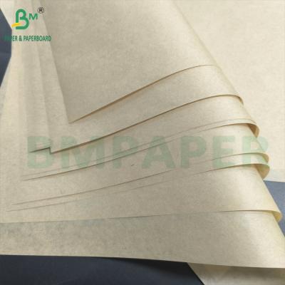 China White and Brown Deli Sandwich Wrap 45gsm Grease Proof Food Wrapping Paper for sale