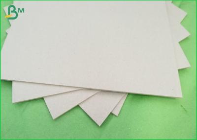 China Moisture Proof Grey Chipboard , 1900gsm Grey Board Sheets For Book Binding Paper for sale