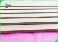 China Recycle Pulp Smoothness Grey Board Paper for Hardcover Cover 3.0mm Thickness for sale