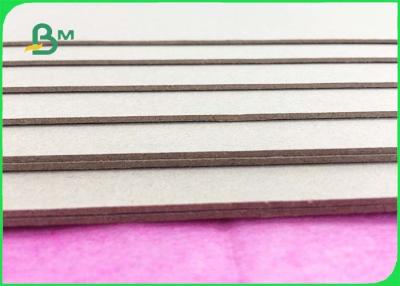 China Recycle Pulp Smoothness Grey Board Paper for Hardcover Cover 3.0mm Thickness for sale
