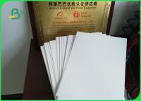 China 230g 250g 300g Ivory Board Paper , White FBB C1S Cardboard For Name Card for sale