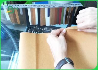 China Natural Fibric 0.5mm Environmental Washable kraft paper For handbag for sale