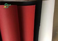 China Red Laminatied & Coated Washable Kraft Paper 0.5mm 0.7mm 0.8mm Thickness for sale
