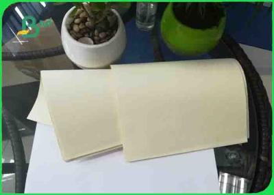 China Two Side Uncoated Cream 70gsm / 80gsm Woodfree Paper For Notebook Writing for sale