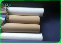 China 0.55mm Durable Washable Fabric Kraft Liner Paper in White & Brown Color for sale