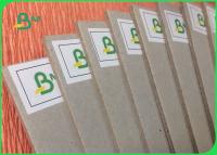 China Uncoated Grey Straw Board Paper With Smooth Surface  2mm 2.5mm for sale
