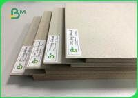 China 0.5mm To 3mm ISO Certified Laminated Grey Board Carton Gris For Book Binding Board Arch Lever Files for sale