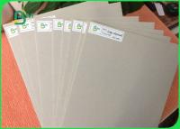 China Recycled Pulp Grey Chipboard / uncoated Grey Board Paper For Packing Boxes for sale