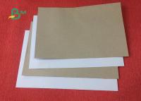 China Recycle pulp 250gsm 270gsm Thickness Duplex Board Whit Grey Back for sale