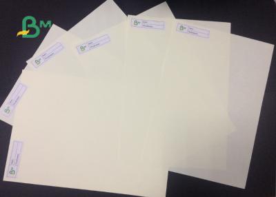 China 100% Virgin Pulp Cream Paper With Duoble Size For Letter Paper for sale