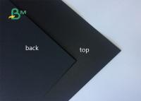 China Customized 80gsm - 450gsm Book Binding Board , One Size Coated Black Paper Board For Hang Tag for sale