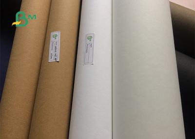 China 0.55mm Thickness Multi Color Natural Washable Kraft Paper Fabric For Tote Bag for sale