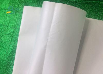 China Greaseproof / Waterproof 40gsm PE Coated White Kraft Paper For Hamburger Bag for sale