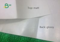 China 12gsm 15gsm PE Coated White Kraft Paper In Roll For Bread Bags for sale