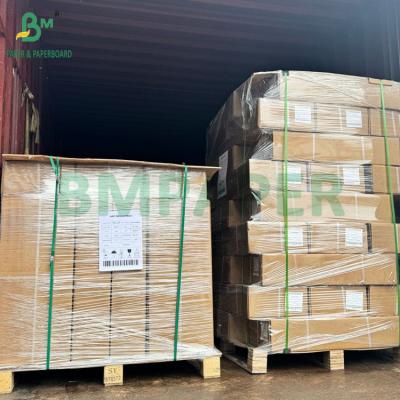 China 20# Plain White Bond Paper Roll For Wide Format Inkjet Printers 24 In x 150 Ft for sale