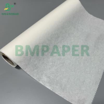 China 40gsm Double Sided Silicone Coated Paper Rolls For Baking food Grade White Wrapping Paper for sale