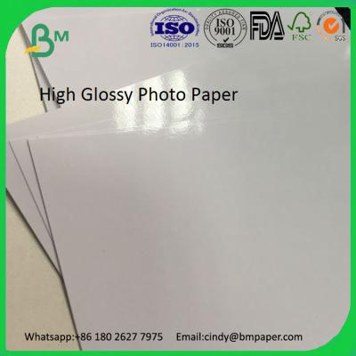 China 250GSM 300GSM 350GSM one side coated high glossy photo printing paper for sale