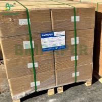 China OEM Printing 28g Straw Wrapping Paper Slitting Roll 44mm Food Grade Colored Kraft Paper for sale