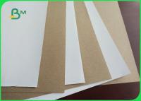 China Clay Coated Duplex Board / Coated Paper Board 140gsm 170gsm Carton Paper for sale