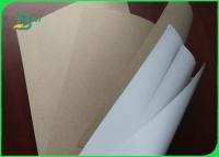 China Clay Coated Duplex Board / Coated Paper Board 140gsm 170gsm Carton Paper for sale