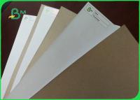 China CCKB / Clay Coated Kraft Back Duplex Paper Board Roll Packing White Color for sale