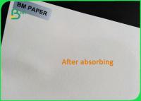 China 0.3mm 0.4mm 0.5mm Cardboard Paper Roll , Natural White Perfume Absorbent Paper Sheets 600mm x 800mm for sale