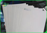 China 100% wood pulp Cardboard Paper Roll , Disposable White Fragrance Perfume Testing Paper Strips 600*800mm for sale