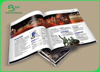 China 80 - 400g Coloring C2S Glossy Art Paper Printing Magazine Two Side Coated for sale