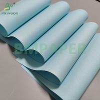 China 75gsm CB Blue CFB CF Rose Carbonless Copy Paper 57*87cm 78*95cm letter size for sale