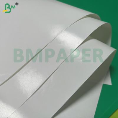 China One Side White Glossy Beer Bottle Label Paper Waterproof Beer Label Paper for sale