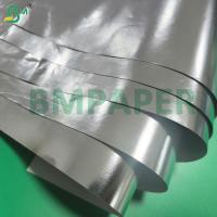 China Metallized Paper Silver Color For Beer Bottle Labels Wet Strength for sale