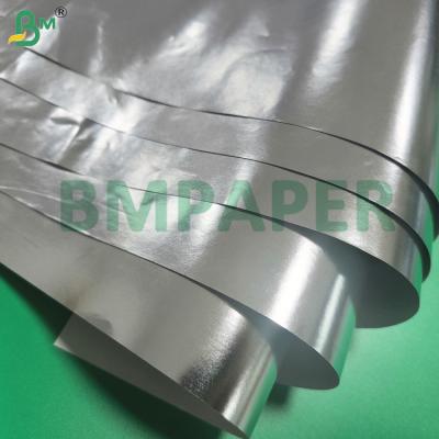 China Metallized Paper Silver Color For Beer Bottle Labels Wet Strength for sale