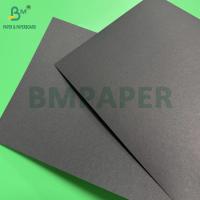 China 400gsm 450gsm Black Paper Two Side Deep Black Sheets 610x860mm for sale