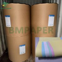 China White Blue 20lb 8.5x14'' Carbonless Paper For Making Receipt Books for sale