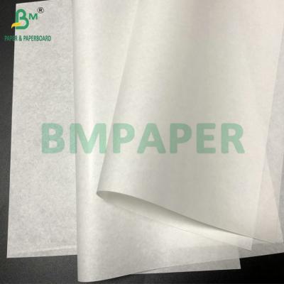 China Wood Pulp FDA Approved 35gsm 45gsm MG White Kraft Paper Food Wrapping Paper for sale