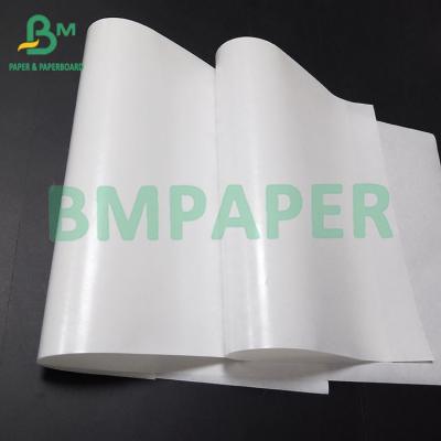 China 30GSM 50GSM 15PE Glossy Coate White Kraft Paper Food Packing Bag for sale