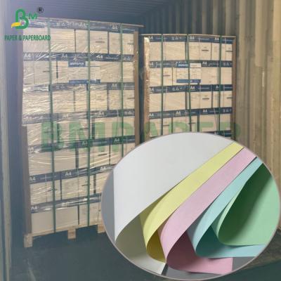 China NCR 56G 60G 76G Black Image Carbonless Copy Paper In Rolls In Sheet In Ream for sale
