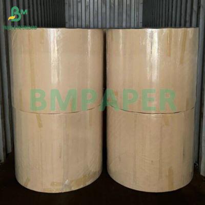 China 56gsm One Side Brown And One Side Black Mango Paper Bag Outer Paper for sale
