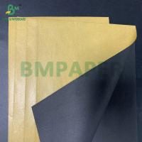 China 56gsm Sunscreen Tear Resistant Fruit Sleeve Paper Brown Outer Paper And Black Inner for sale