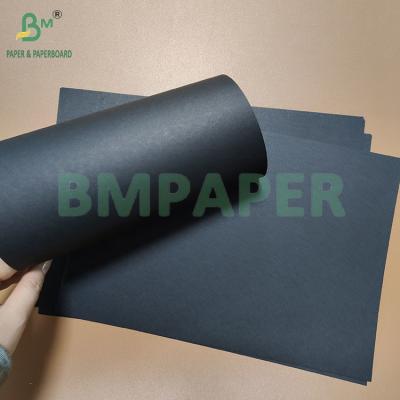 China 110gsm 180gsm Double Side Coated Black Card For Making Craft Fold Paper for sale