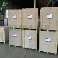 China 65 x 90cm 1.5mm 2mm Rigid Grey Paper Board For Making Carton for sale