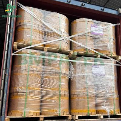 China 30g Single Gloss Waxed Black Paper Roll 370mm 375mm 380mm Premium Inner Liner For Mango Bags for sale