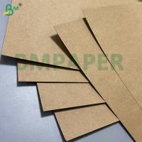 China Anti-Abrasion Interleave Paper Unbleached 120gsm Kraft Sheets for Sensitive Glass Panels for sale