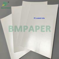 China Waterproof 275gsm 325gsm PE Coated Freezer Cardboard For Frozen Shrimp Box for sale