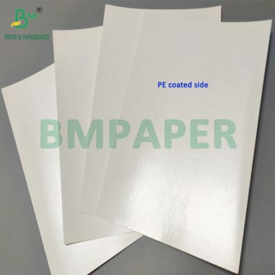 China Waterproof 275gsm 325gsm PE Coated Freezer Cardboard For Frozen Shrimp Box for sale