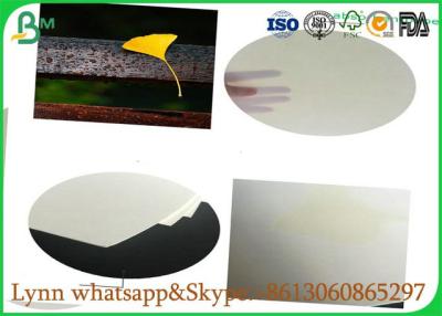 China 0.3mm to 3.0mm Glossy Art Paper / Uncoated White Absorbent Paper Hundred Percent Natural Pulp for sale