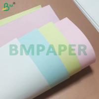 China 80gsm NCR Paper Copy Paper Rolls CF CFB CB Available 44cm Width for sale