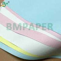China 50-75gsm Colored Carbonless Paper CB / CF / CFB A2  650x910mm & Letter Size for Receipt & Form Printing for sale
