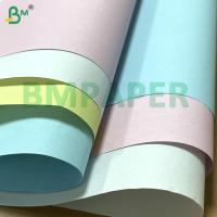 China 50gsm 60gsm Multiple Colors  Black Image Carbonless Paper 8.5
